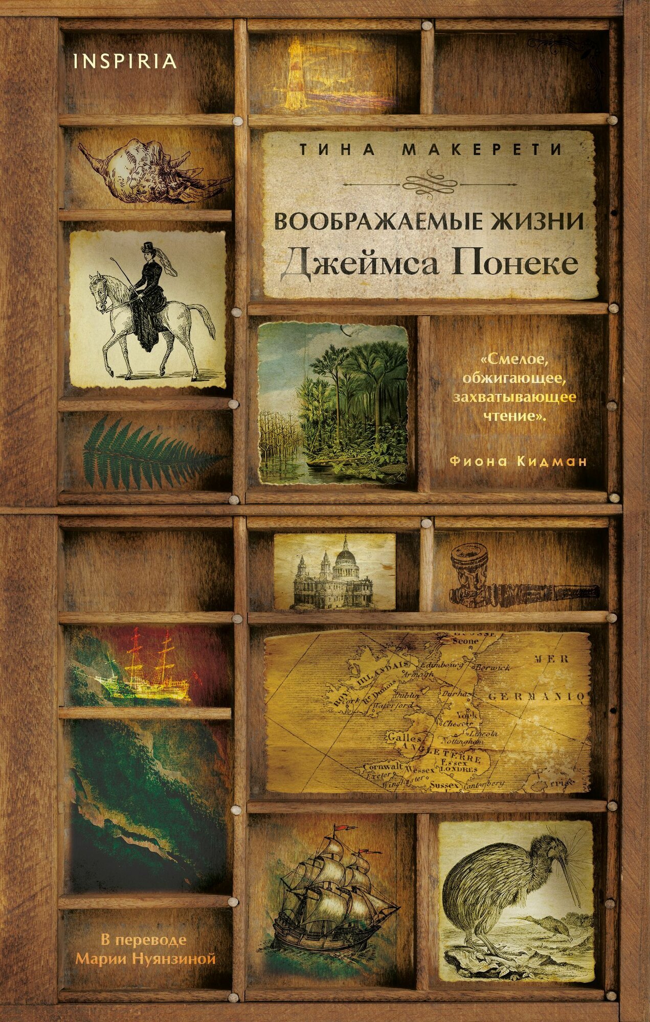 Книга "Воображаемые жизни Джеймса Понеке"