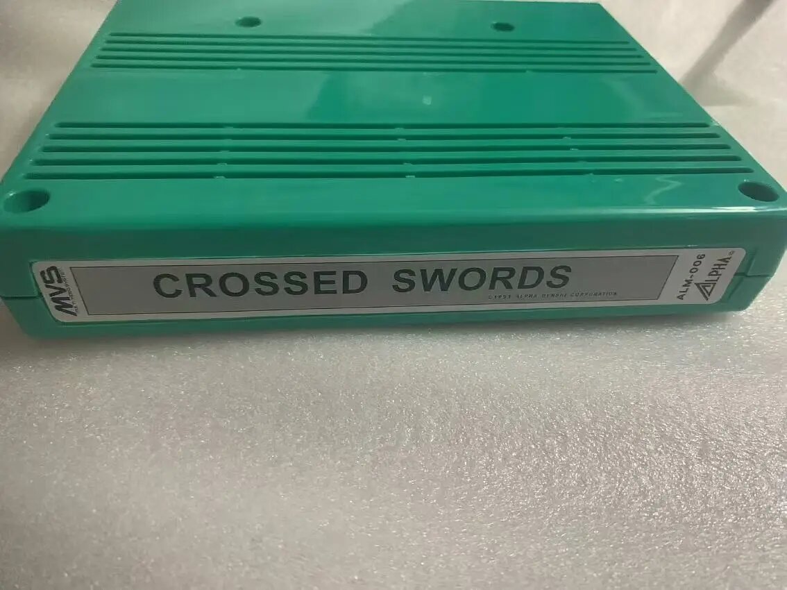 Китайская копия игры NEO GEO для MVS SNK Изумрудный, CROSSED SWORDS