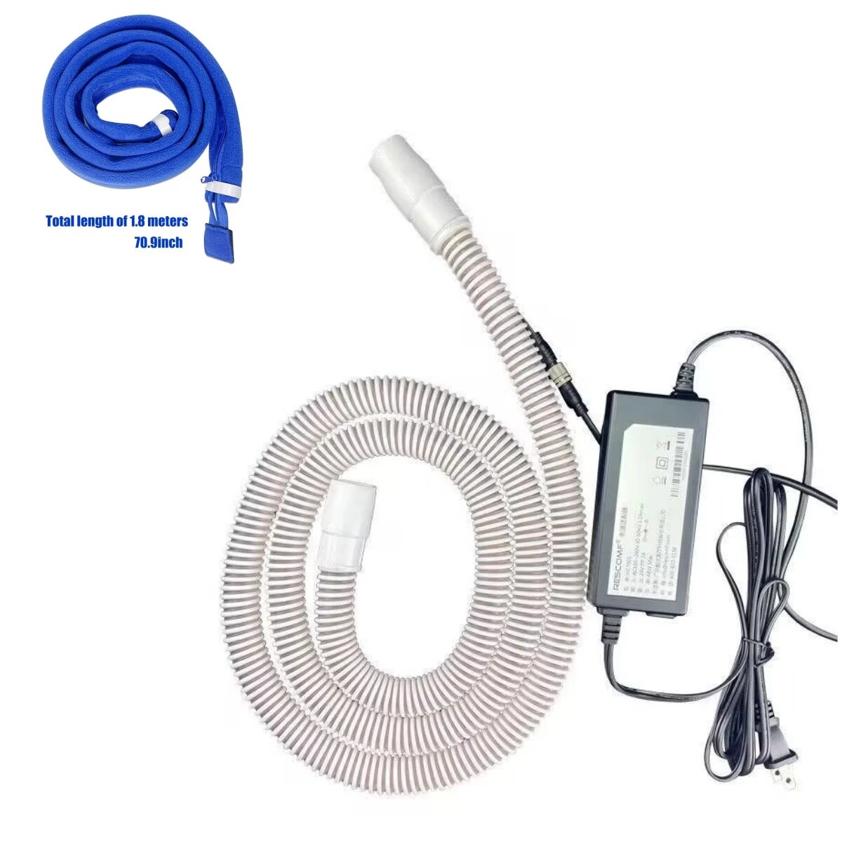 Трубка для CPAP аппарата RESCOMF ХКТ001, 180 см, Tube-cover
