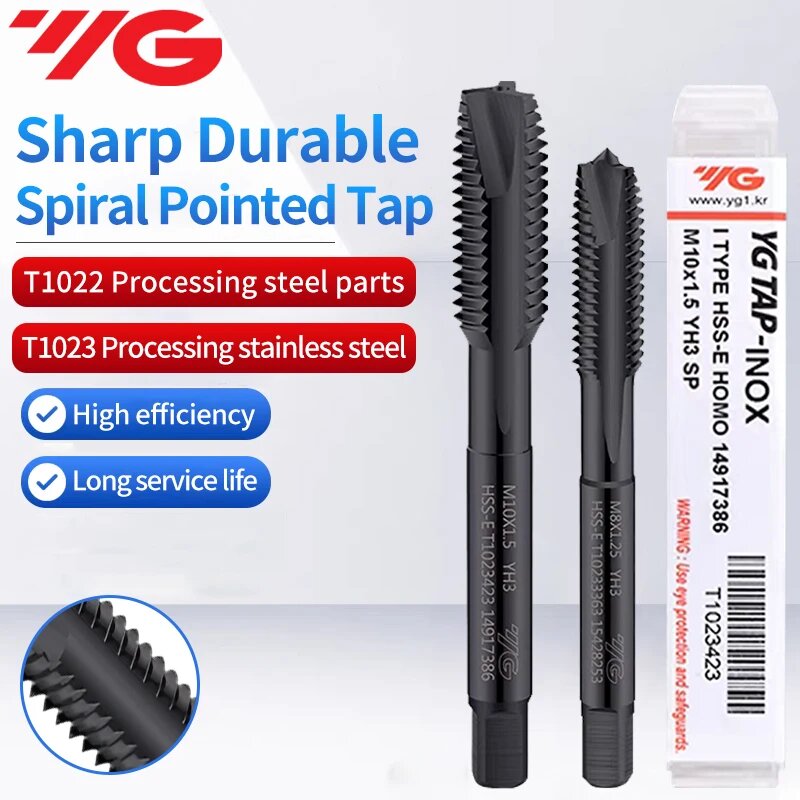 Метчик YG-1 UT TAP M10X1.25 для нержавеющей стали