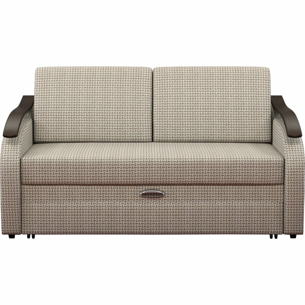 Выкатной диван МебелПром Наташа 140 ДН волна 21