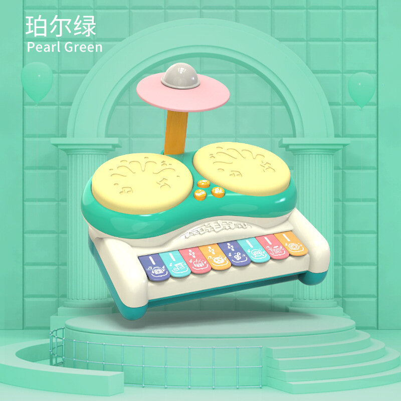 Детский барабанный набор, многофункциональный барабанный инструмент, джазовый барабан, ручной перкуссионный барабан, образовательная музыкальная игрушка для детей