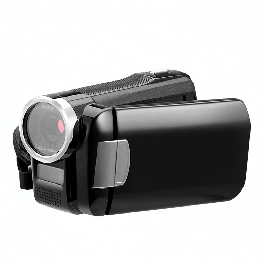 ORDRO AC2 4K Digital Video Camera Camcorder DV Recorder 48MP 30X Digital Zoom IR Night Vision 3.0 Inch IPS Touchscreen with Battery Remote Control Carry Bag