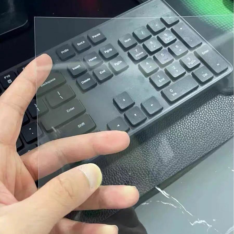 Прозрачная ПВХ пластиковая пластина, ручная роспись, ПЭТ прозрачная пленка, органическая стеклянная доска, ПК Enduraflor доска, обложка для переплета A4