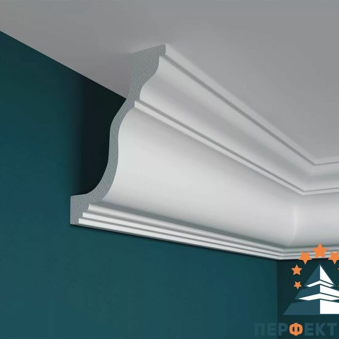 Карниз Потолочный для Ремонта Perfect Plus P30 Д200xШ8.5xВ7.8 см /Перфект Плюс