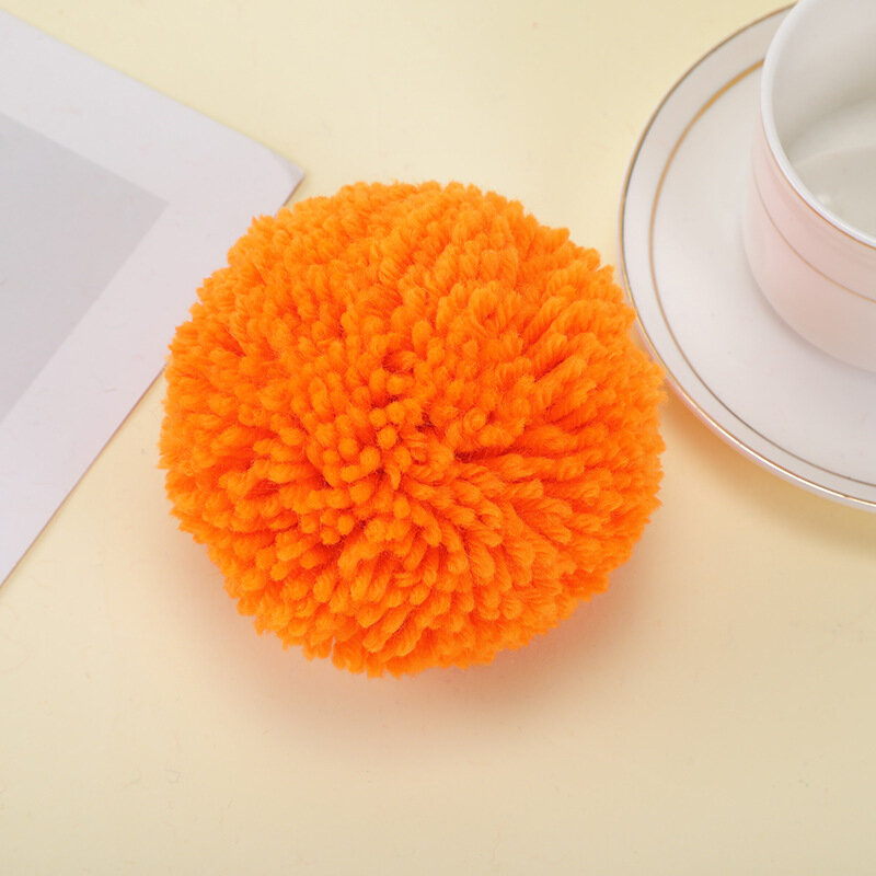 Производитель в наличии 8 см толстая пряжа шарик шарик бейберри DIY ручная работа декор подарок пушистый шарик шляпа обувь носки пряжа шарик