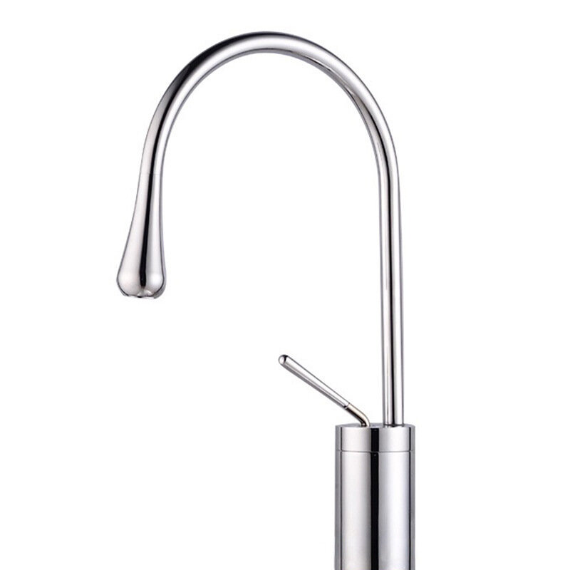 Современный эстетичный смеситель для раковины в скандинавском стиле, горячая и холодная вода, высококачественный вращающийся смеситель для ванной с гибким изливом