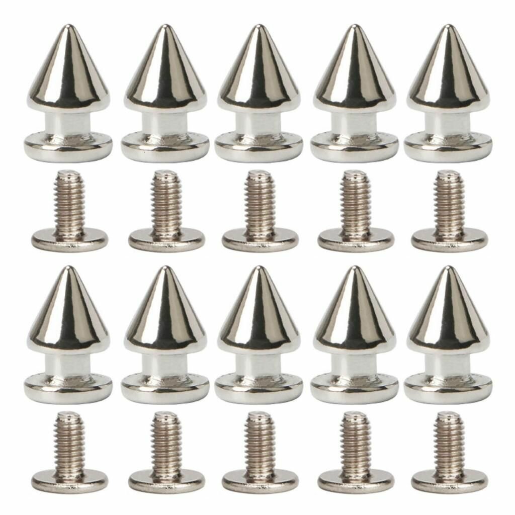 Металлические шипы и заклепки для DIY в стиле панк, - 16