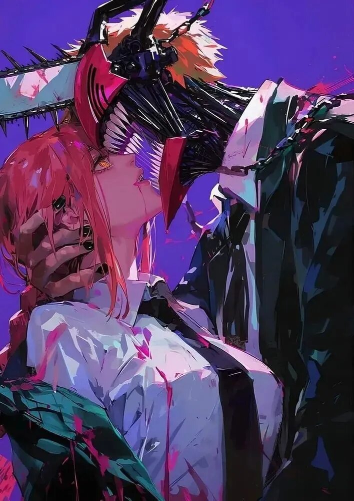 Алмазная Мозаика "Человек-бензопила" 40x50 См Алмазная Вышивка / Картина Стразами Подарков / Украшения