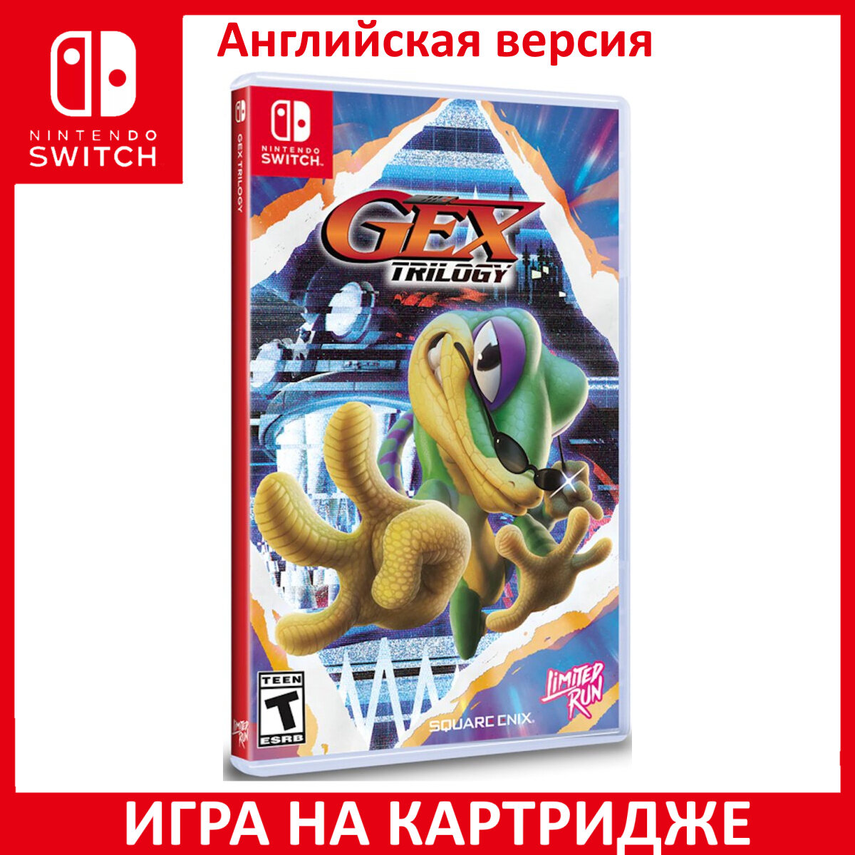 Игра Gex Trilogy (Limited Run #280) Switch Английский язык Картридж на Nintendo Switch