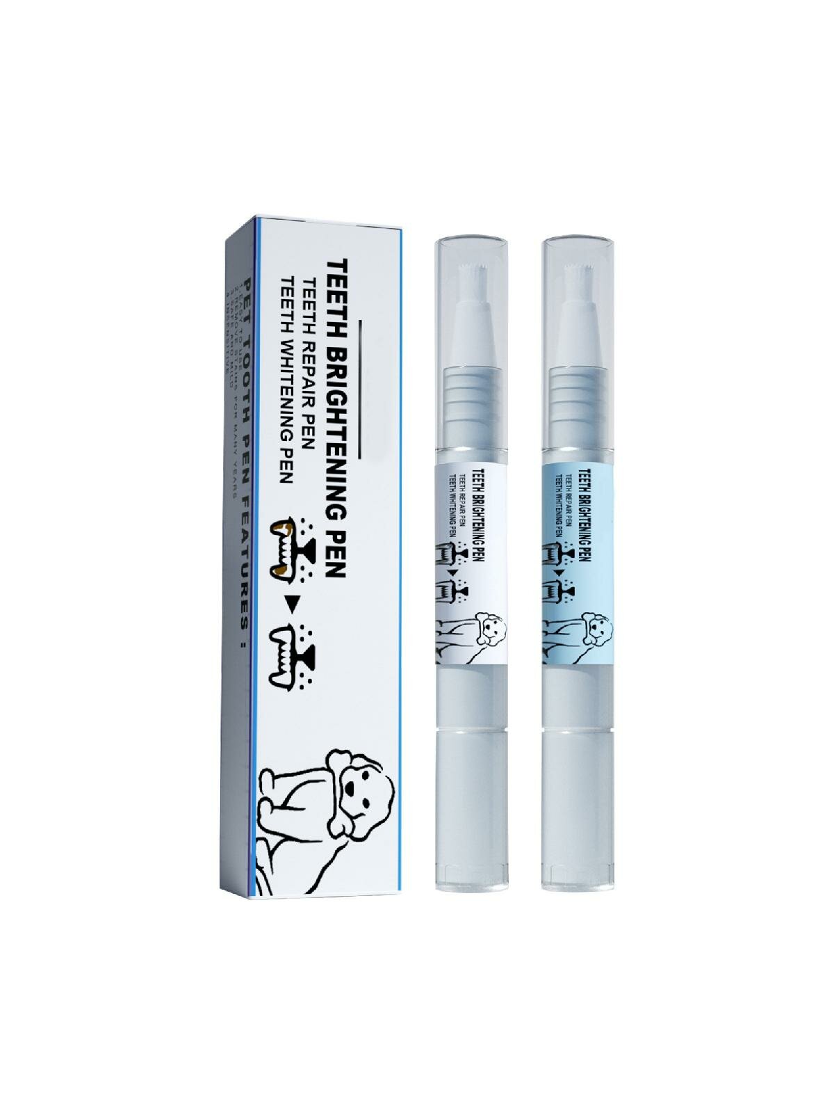 2x зубная ручка для собак и кошек для чистки зубов, удобная в путешествиях