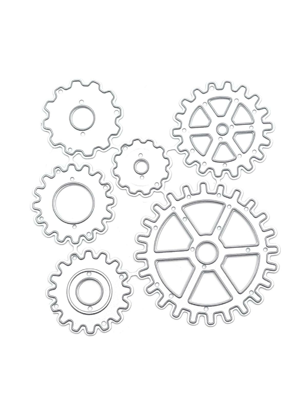 Штампы для резки металла в стиле стимпанк для изготовления штампов Трафарет для тиснения
