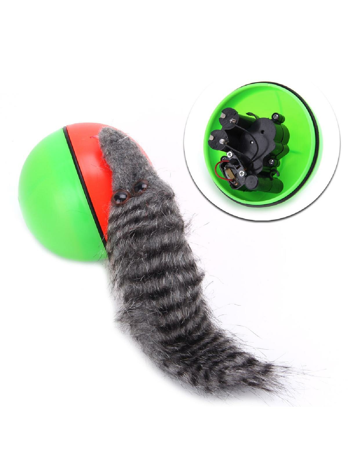 Электрическая игрушка "Бобер и мышка" (случайный цвет)