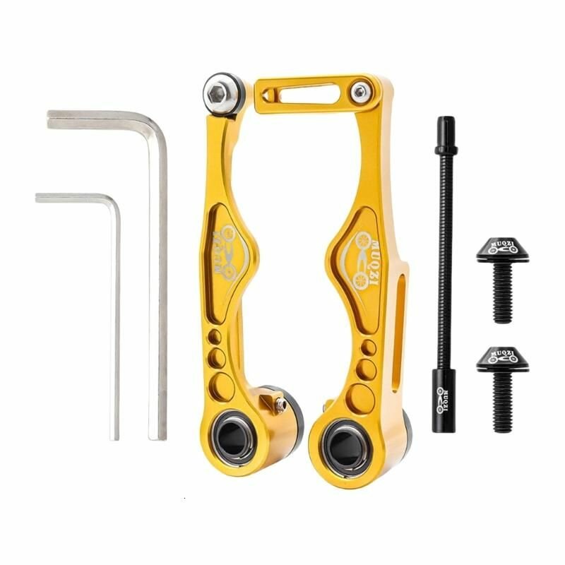Складной велосипедный тормозной калипер, Золото - Короткая рука