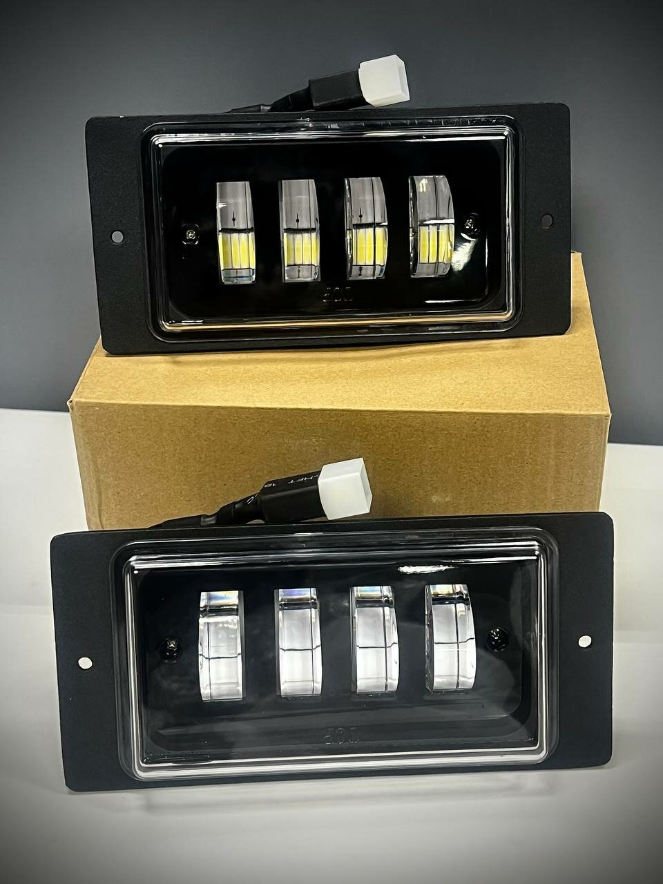 Лед Противотуманные фары - ВАЗ 2112 40W без регулировки / ВАЗ 2110, 2111, 2112, 2113, 2114, 2115