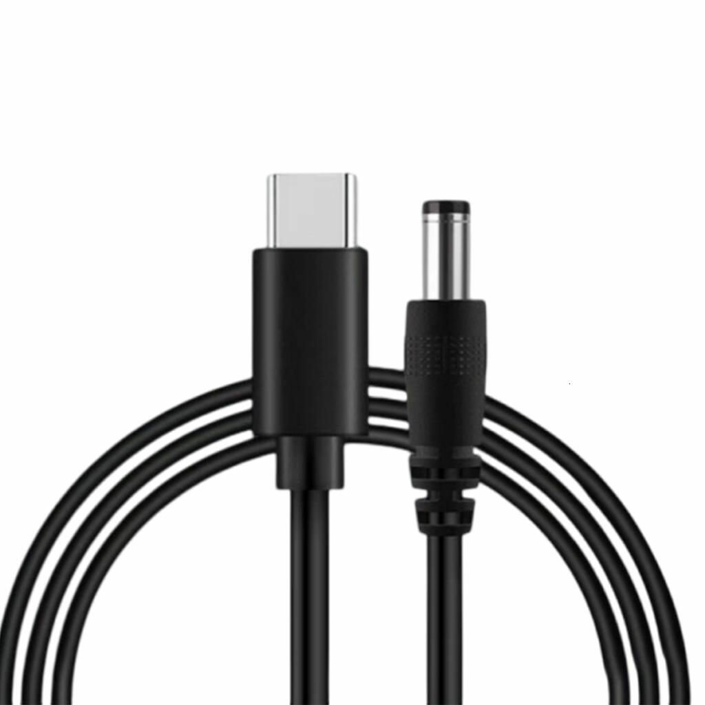 Кабель USB-C DC5521 12В для зарядки устройств