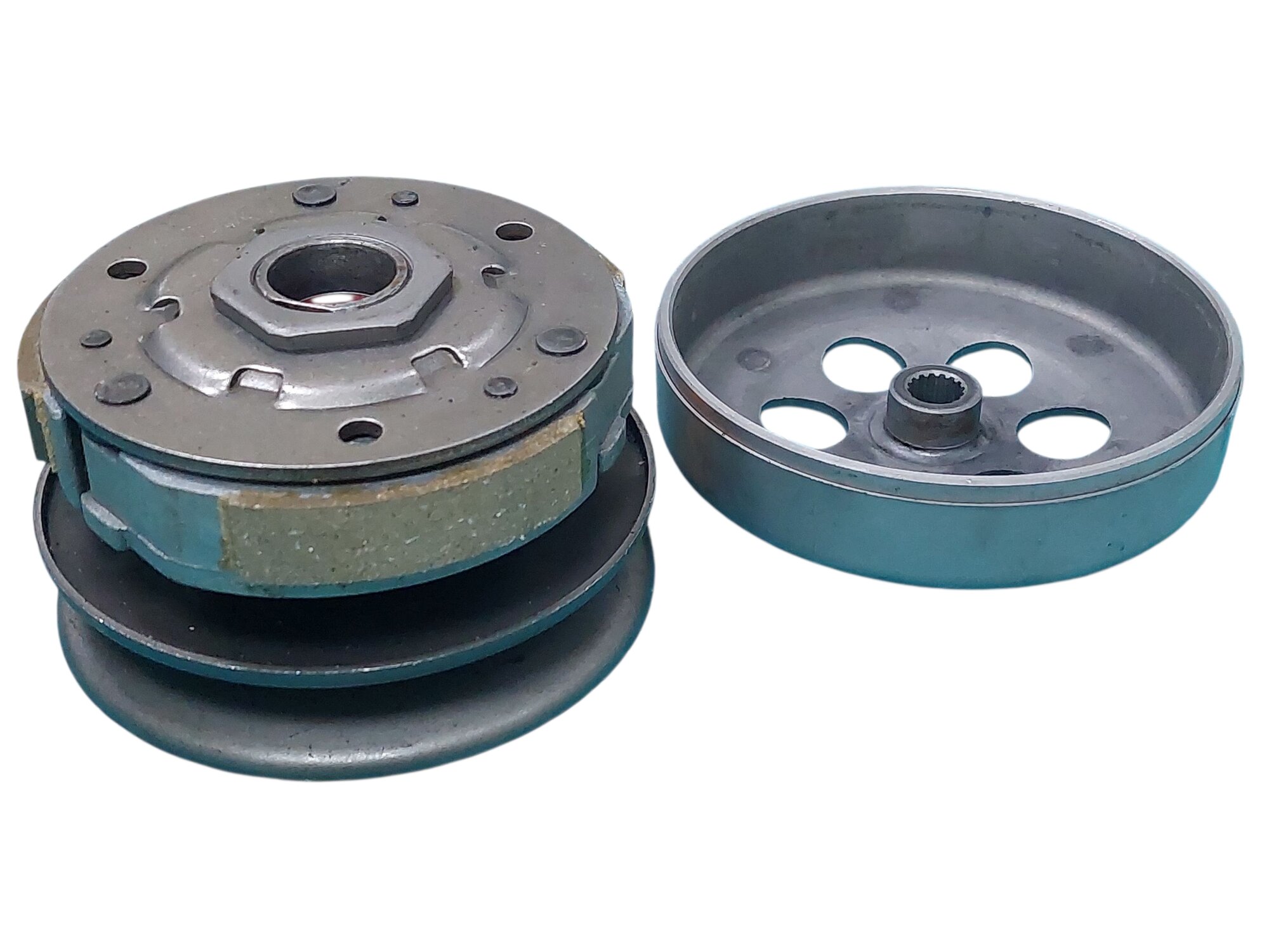 Вариатор задний Yamaha JOG 90, 2T Stels 50 (с барабаном) (TM) EVO