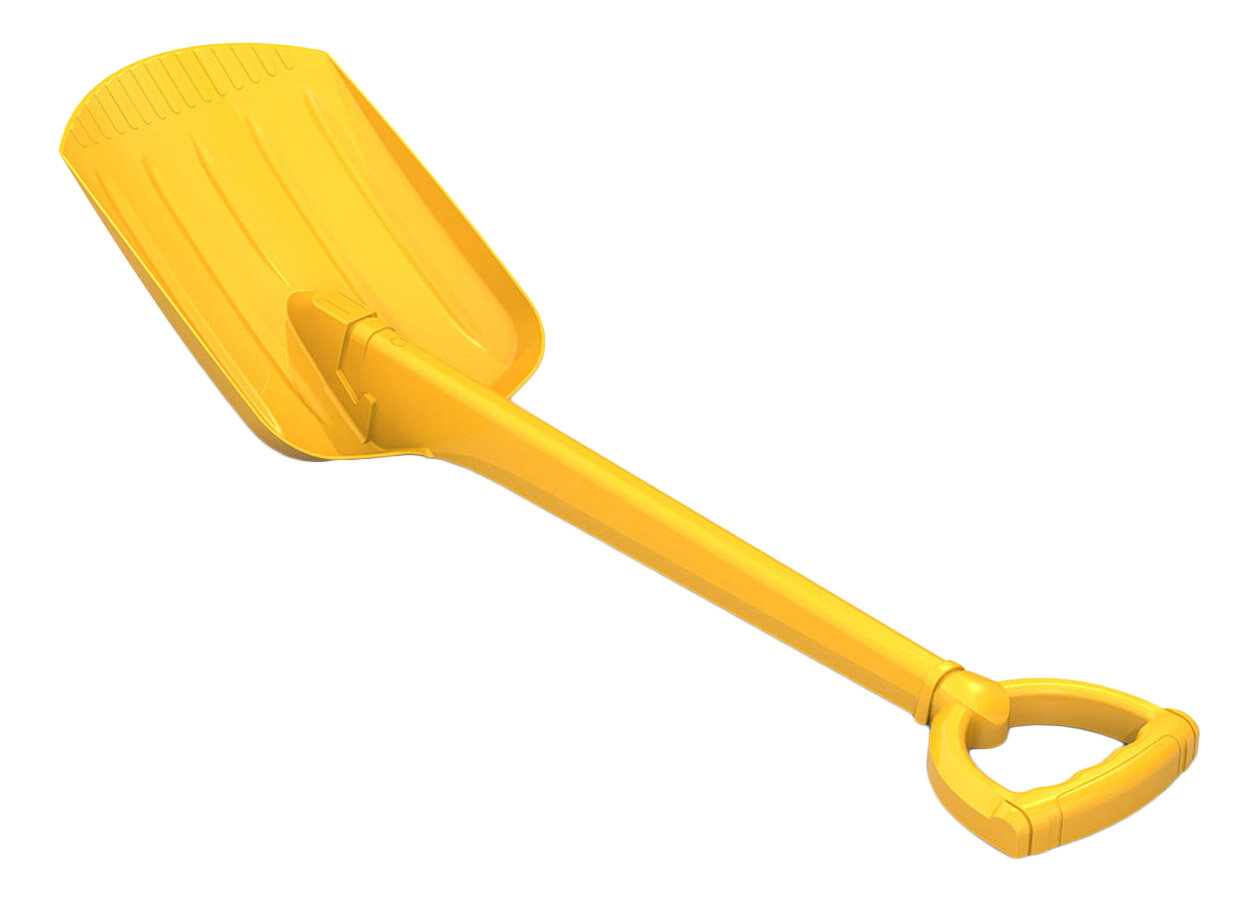 Нордпласт Лопата 70 см желтая 130/3 с 1 года