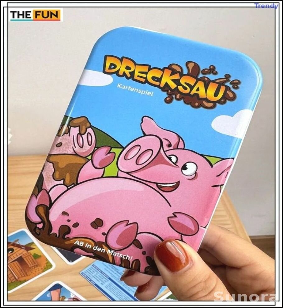 Обновленная версия карточной игры Iron Box Drecksau Black Sheep, эксклюзивный бестселлер