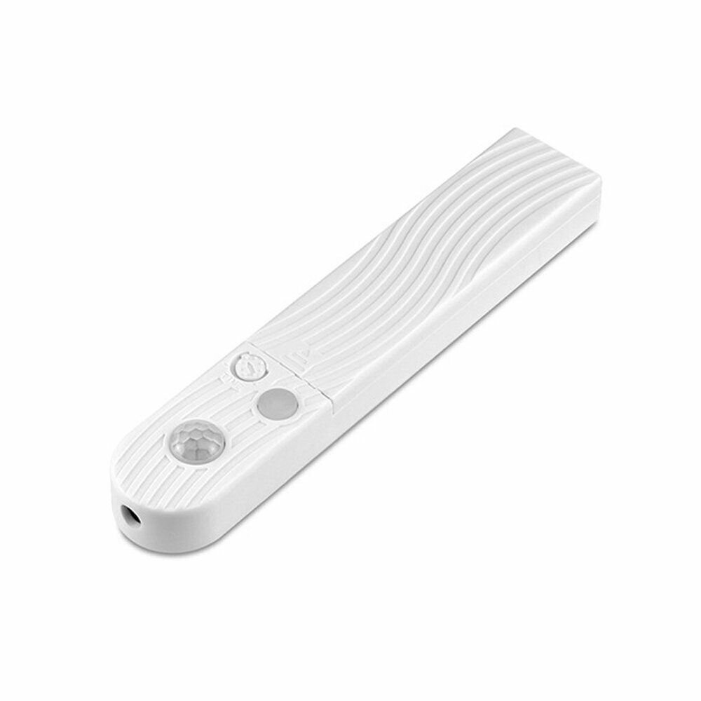 Датчик движения PIR для светодиодной ленты Motion Switch для подрамных светодиодных светов, 5V, индуктивный, задержка 15s-5min, дальность 2-4 м, USB, размер 147*27*14mm, пакет 15*4*2cm, вес 30g, пластиковый, 1 шт.