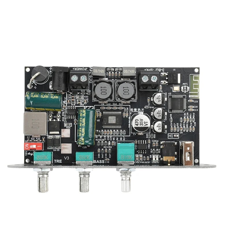 Модуль усилителя TPA3116D2 WUZHI Audio Bluetooth 5.3 100W