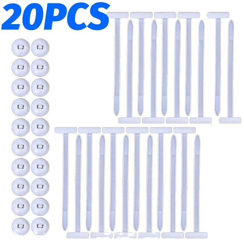 Автомобильный крепеж, фиксаторы, нейлоновые заклепки, бампер, подкрылок, щит, автомобильный 20pcs