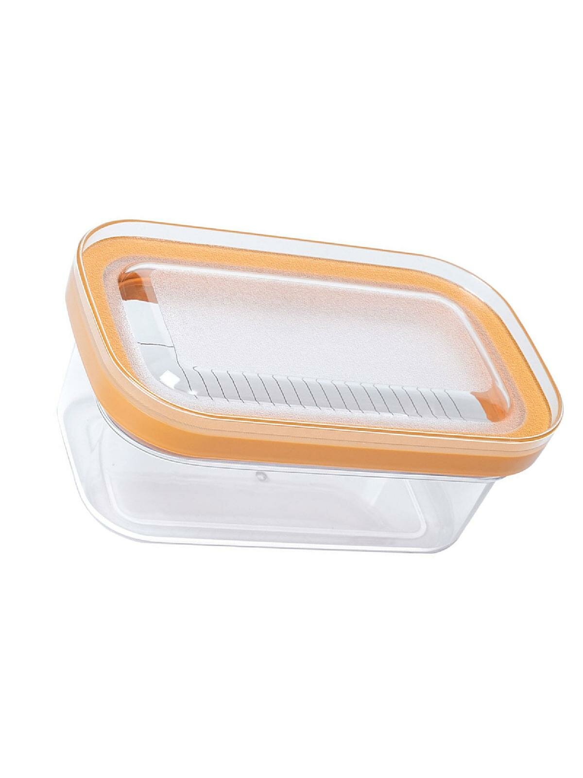 Контейнер для маслорезки, блюдо для сыра, герметичный дизайн, лезвие из нержавеющей стали