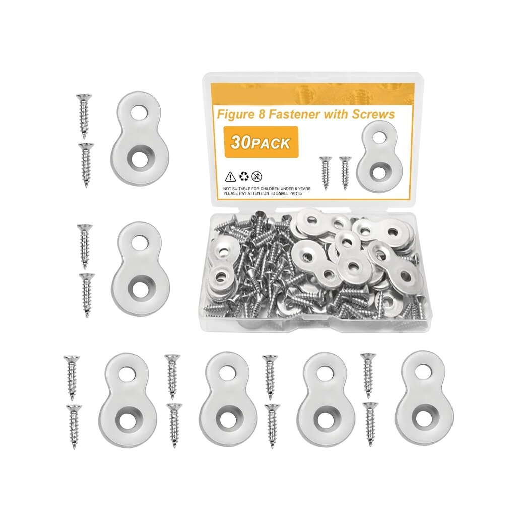 30ШТ Коррозионностойких крепежных элементов (Рис. 8) для проектов по деревообработке