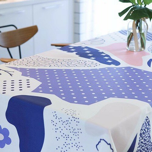 Ткань для обеденного стола, кофейного стола, мастерская живопись, цифровая печать, американский французский стиль, легкая роскошь, высококачественная сельская столовая скатерть