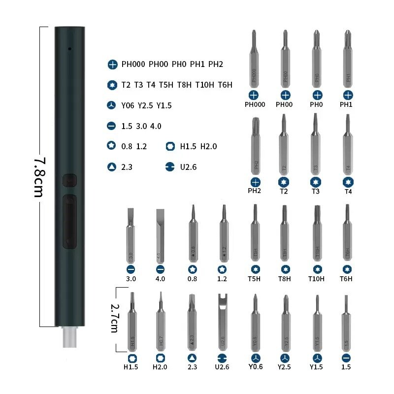SG Горячая продажа, кросс-бордер, горячая продажа, 68-в-1, маленький прецизионный электрический шуруповерт, перезаряжаемый, портативный электрический шуруповерт для дома