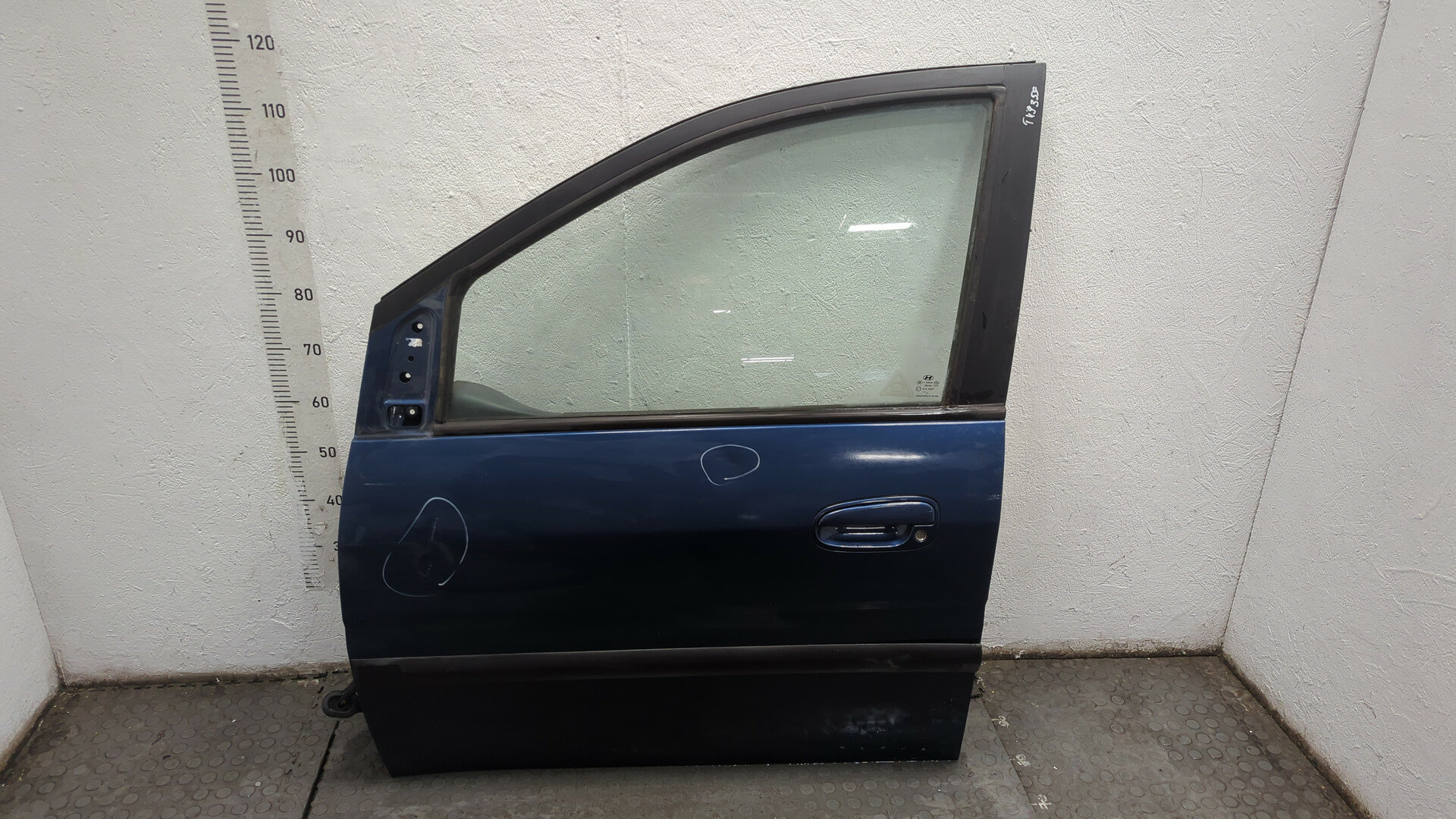 Дверь боковая (легковая) левая передняя Hyundai Matrix Б/У