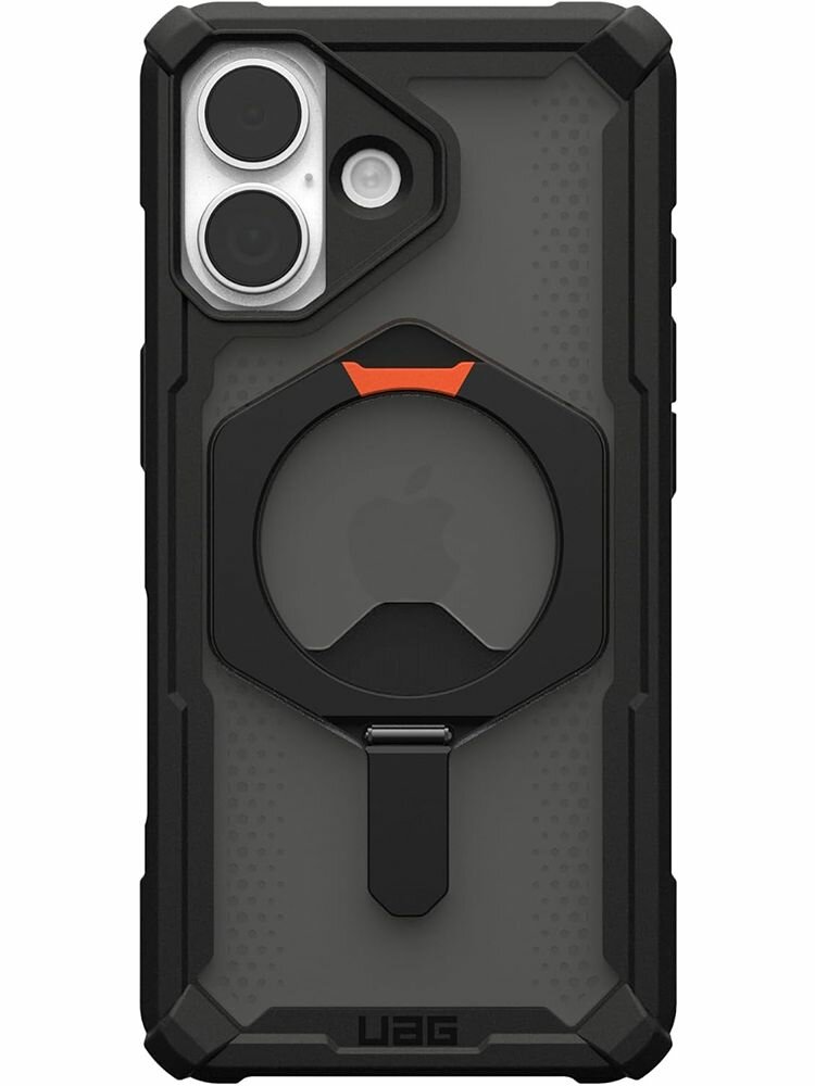 Чехол для UAG iPhone 17 6,3 дюймов, кронштейн Plasma XTE, MagSafe, Black/Orange