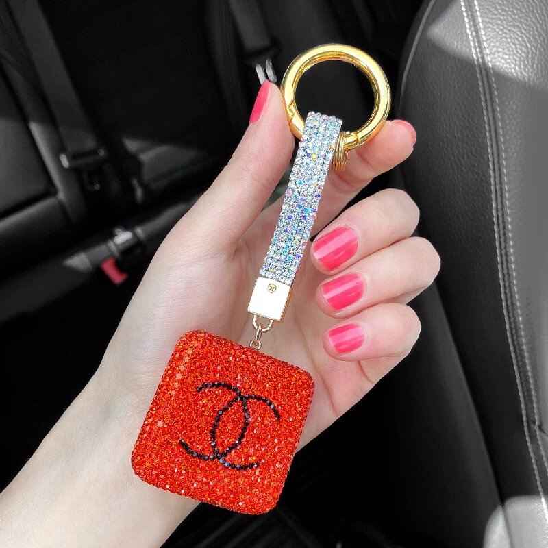 Брелок для ключей от машины, высококачественный креативный металлический декор для сумки, аксессуар для автомобиля,
