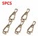 Бежевые зажимы для перчаток Khaki-5pcs