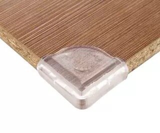 Защитник углов стола прозрачный, антиударный, защитный уголок для мебели, мягкий силиконовый чехол для безопасности детей