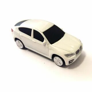 USB-флеш-накопитель машинка BMW-X6 белая, 64 Гб - №8