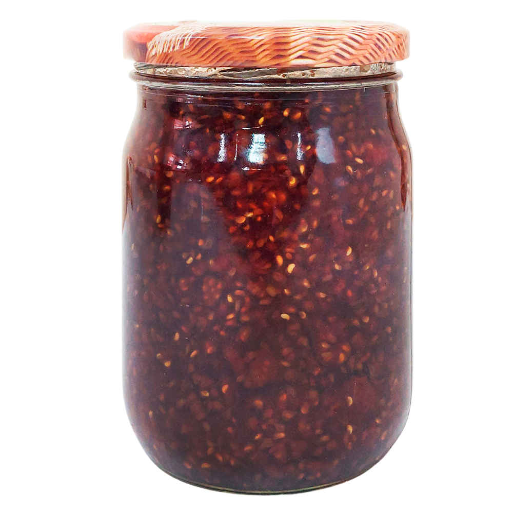 Варенье из лесной малины 5-минутка 500мл.