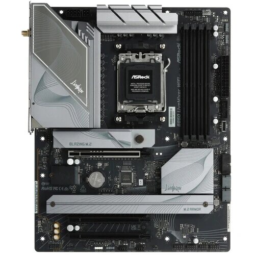 B850 LiveMixer WiFi / Материнская плата ASRock B850 LiveMixer WiFi (AM5, AMD B850, 4xDDR5-7200 МГц,
