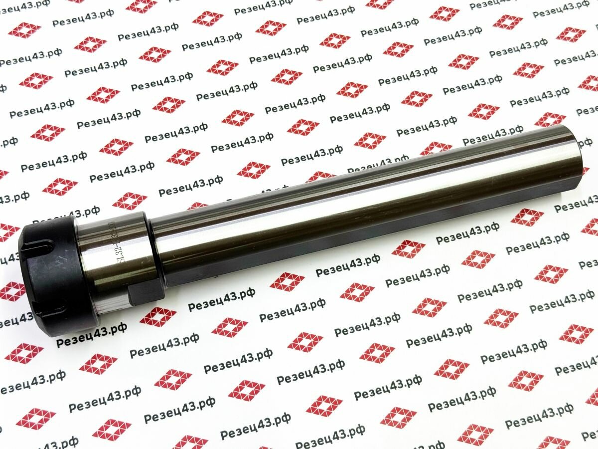 Цанговый патрон с цилиндрическим хвостовиком диаметром 32 мм с лыской для цанг ER32 (SL32-ER32UM-200)