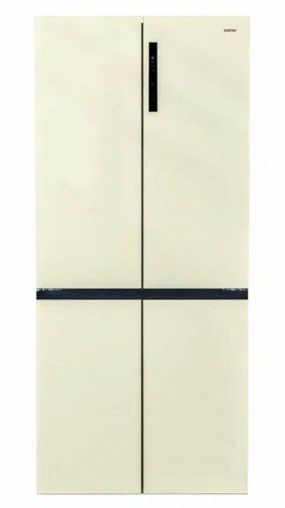 Холодильник Centek CT-1746 NF beige glass