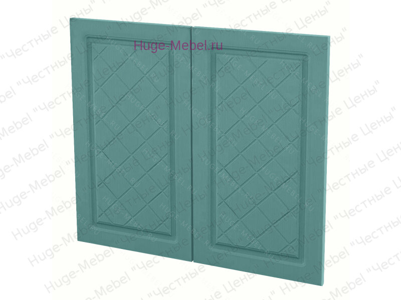 Кухонный фасад Ф-250 дуб бирюза (Модена)