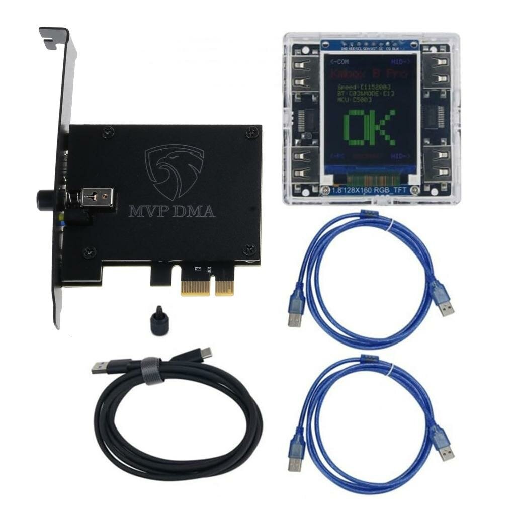 DMA-плата с клавиатурой, мышью и 3.2-дюймовым сенсорным дисплеем