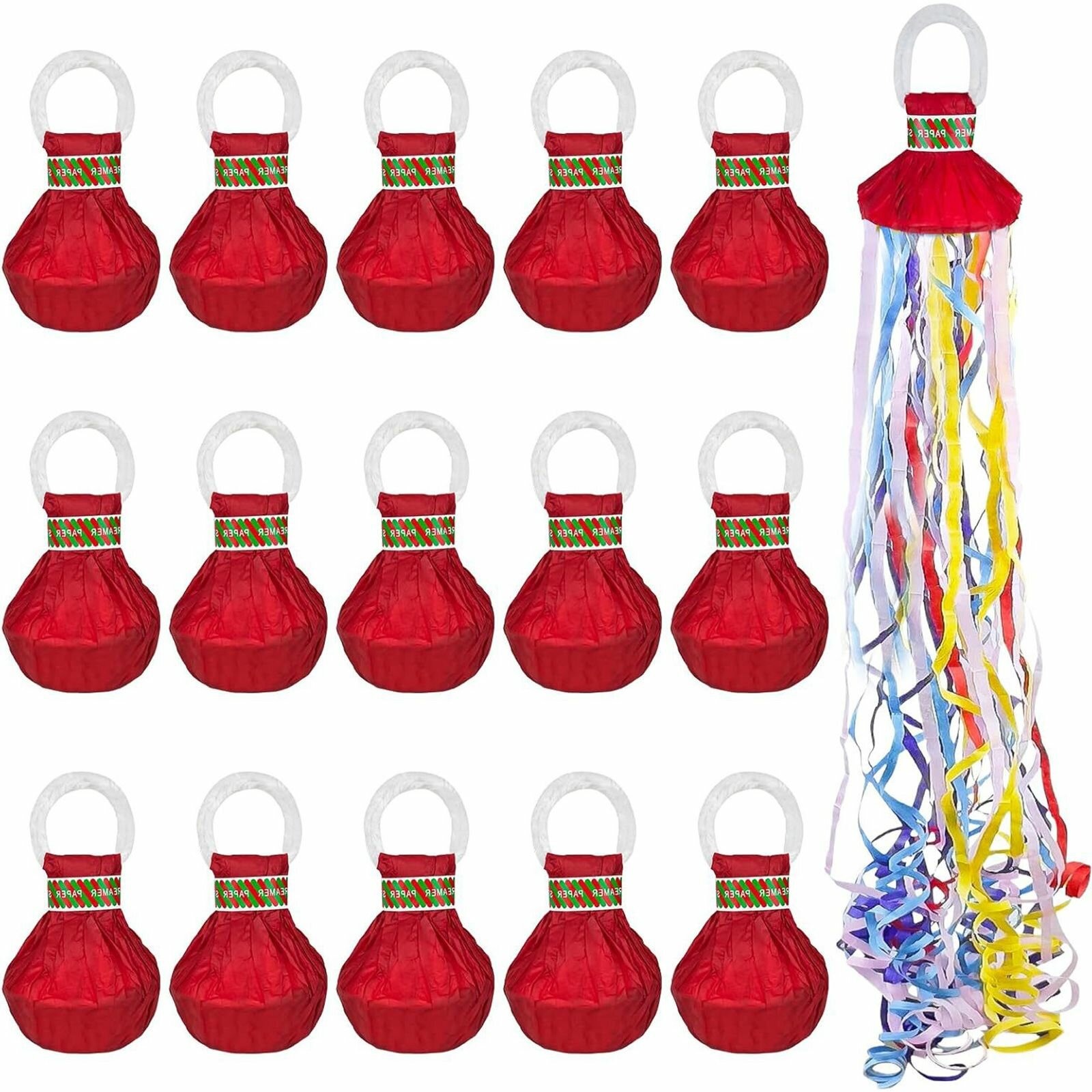 15 шт яркие бумажные серпантины для свадеб и дней рождения быстрая уборка