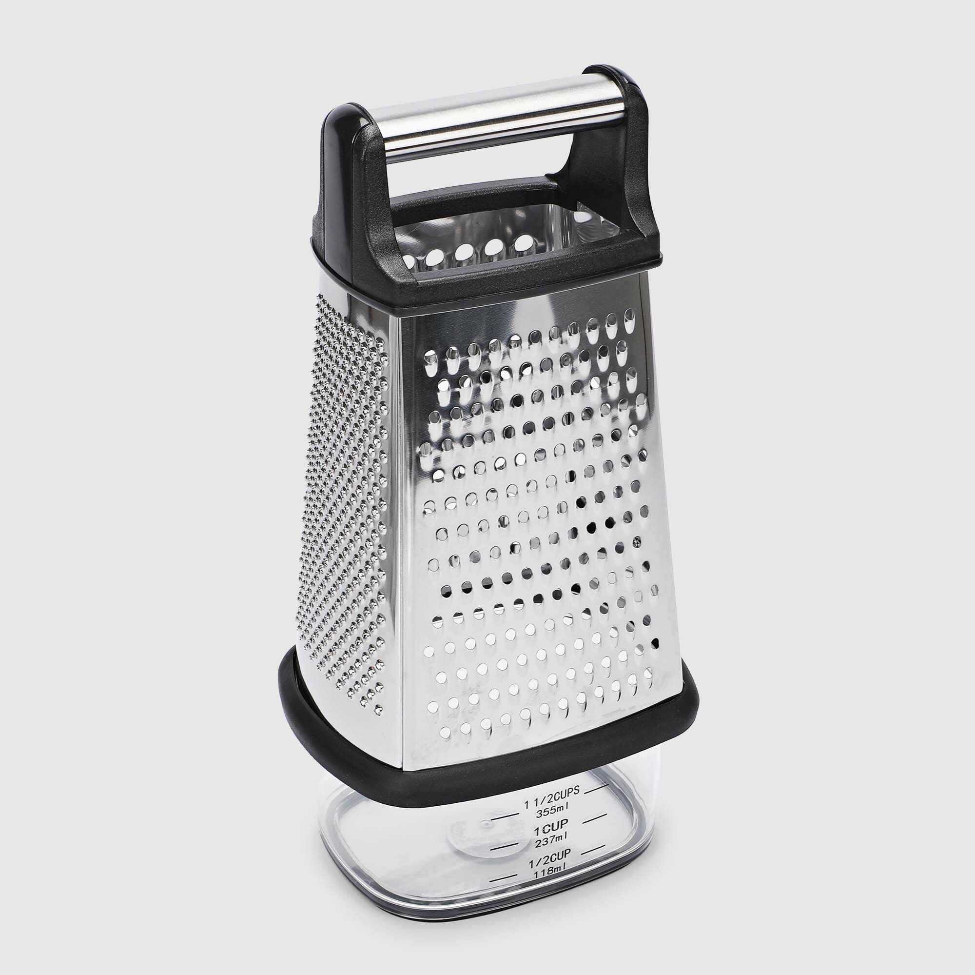 Терка для сыра Kitchenstar многофункциональная с механической ручкой zf2414-2