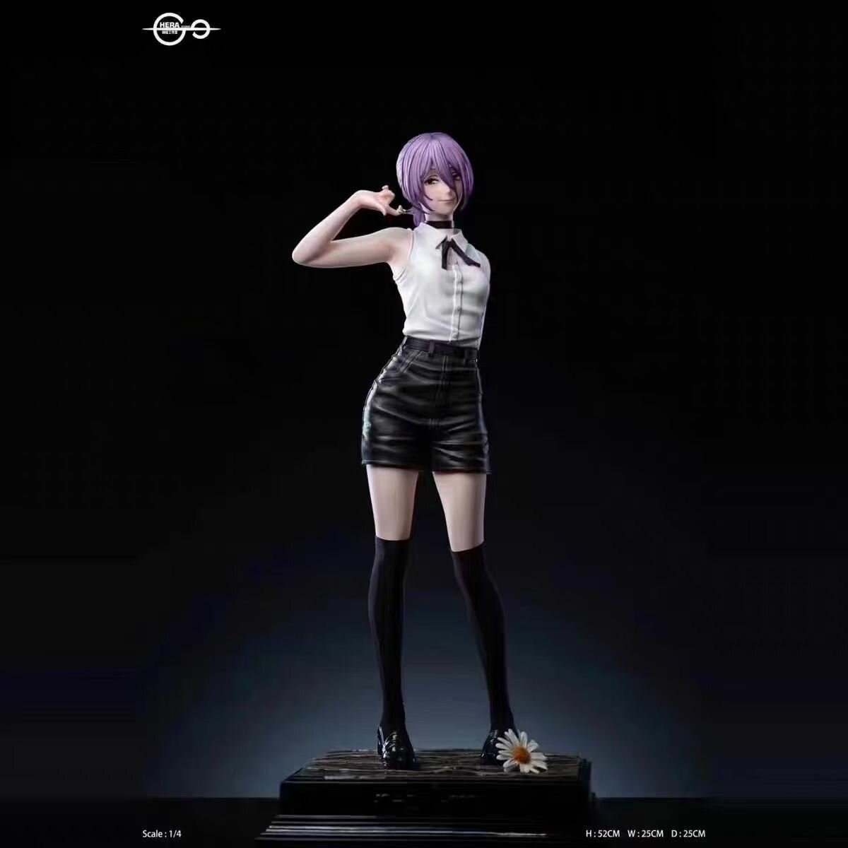 Аниме фигурки Человек Бензопила Резе / Chainsaw Man Reze фигурка ; коллекционная статуэтка для рабочего стола, украшение для стола, 1 шт. (Высота 28 см)