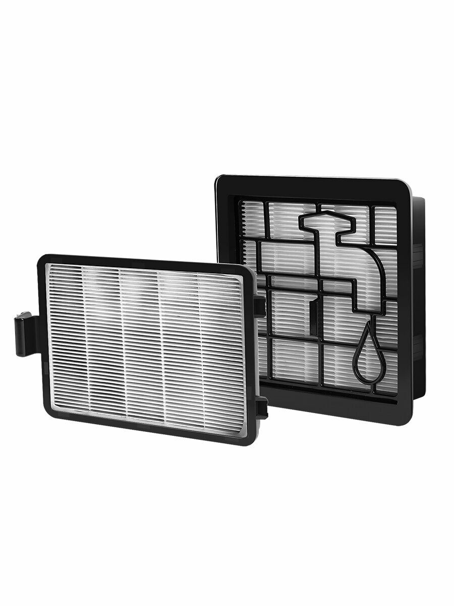 Фильтр RED SOLUTION FC1H, для пылесоса RED SOLUTION C330, многоразовый, чёрный