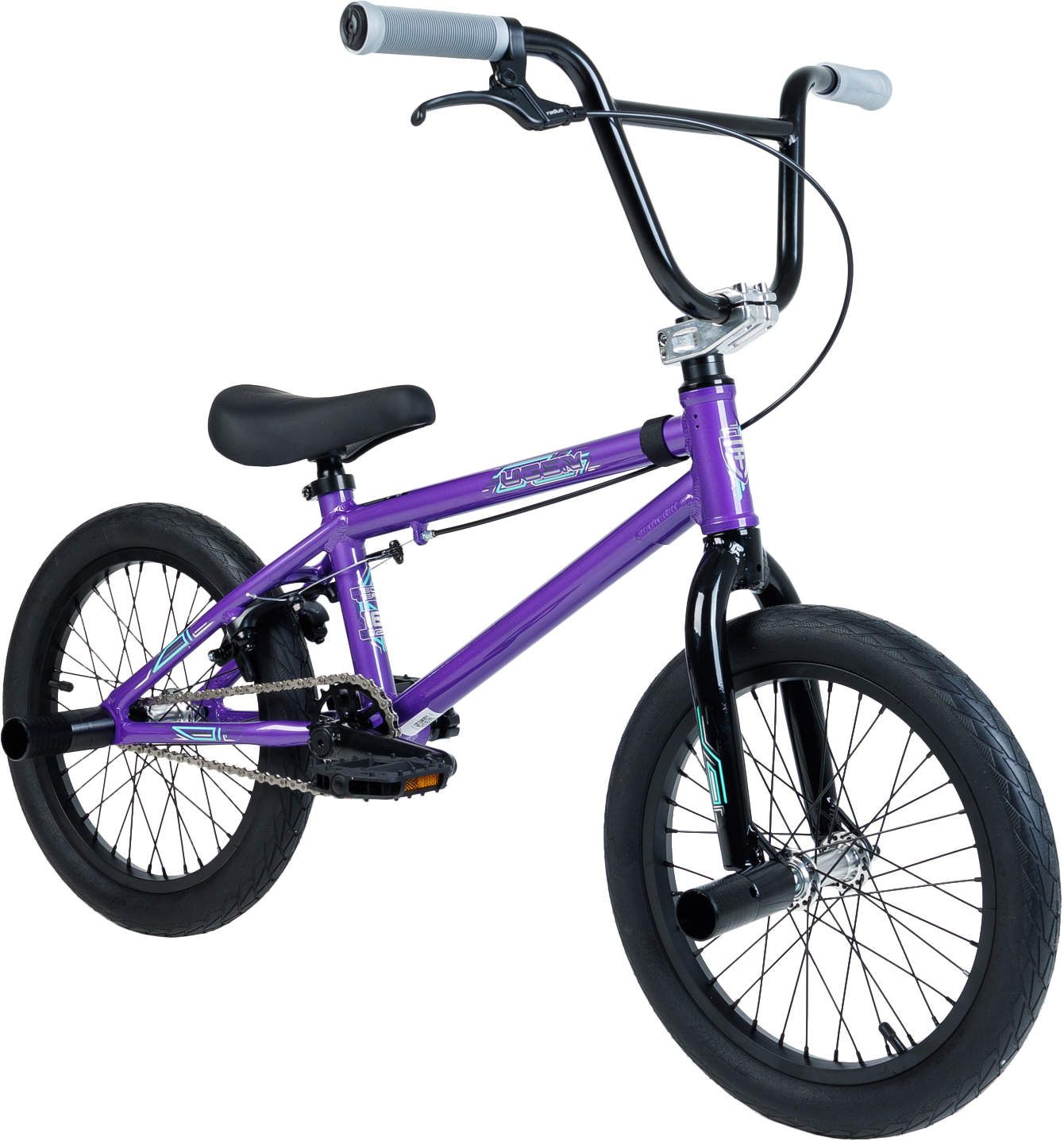 Велосипед подростковый Tech Team UGen 20" фиолетовый 2026