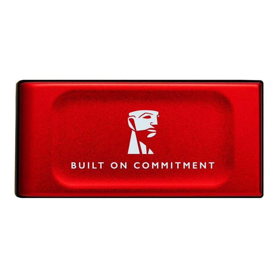 Внешний накопитель SSD Kingston 1Tb SXS1000 USB Type-C 1000/1050 Mb/s metal case red (SXS1000R/1000GA)