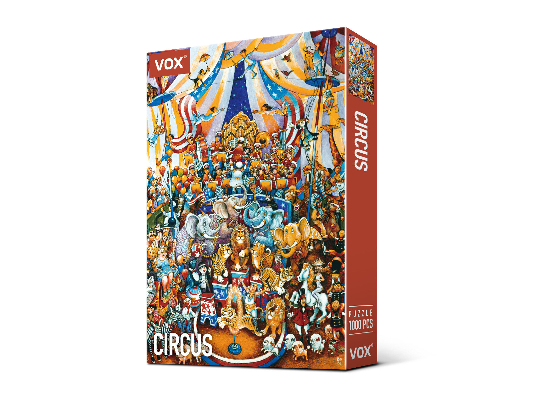 Пазл VOX 1000 деталей для взрослых, игрушка для снятия стресса, BILL BELL Creation