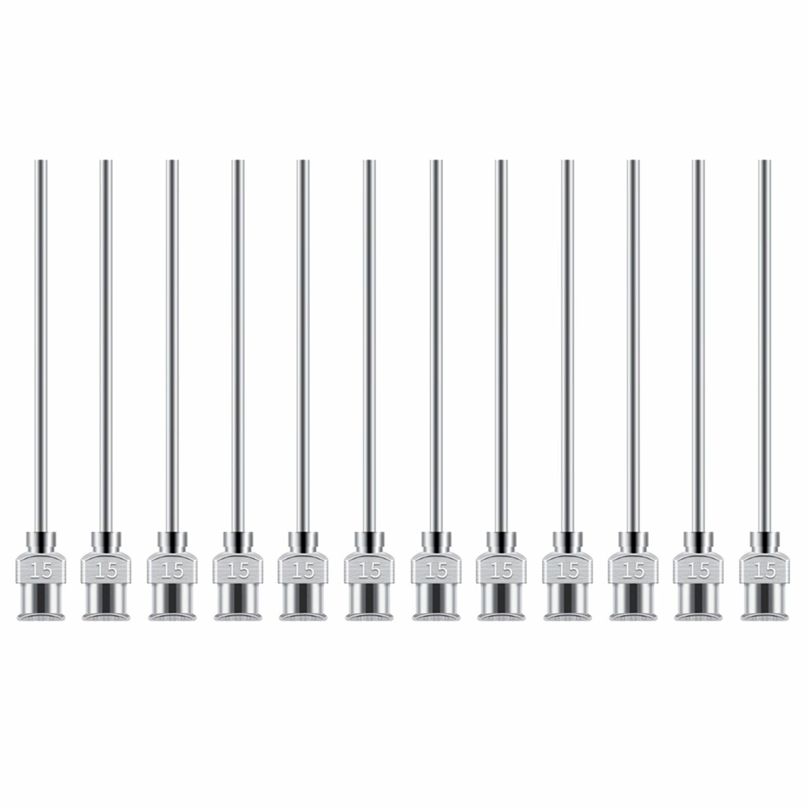 12 игл из нержавеющей стали 50 мм для точного нанесения клея